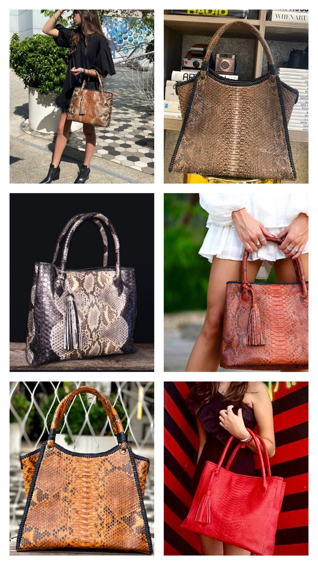 "Unveiling Luxury: Elevate Your Style with Exotic Leather Handbags ...