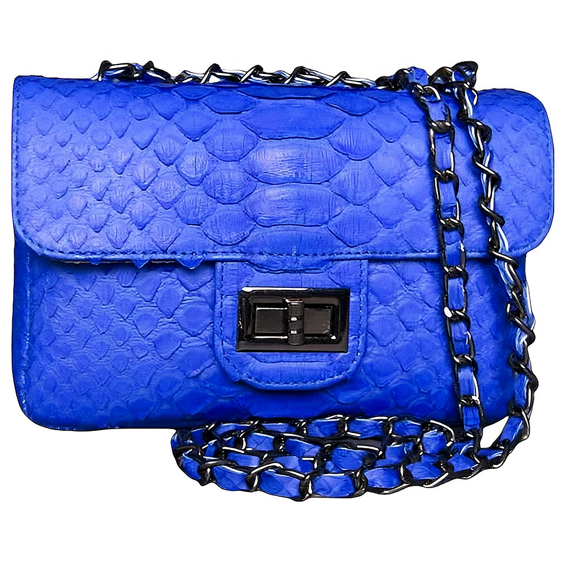 Blue Flap Bag SMALL - Bee In Style